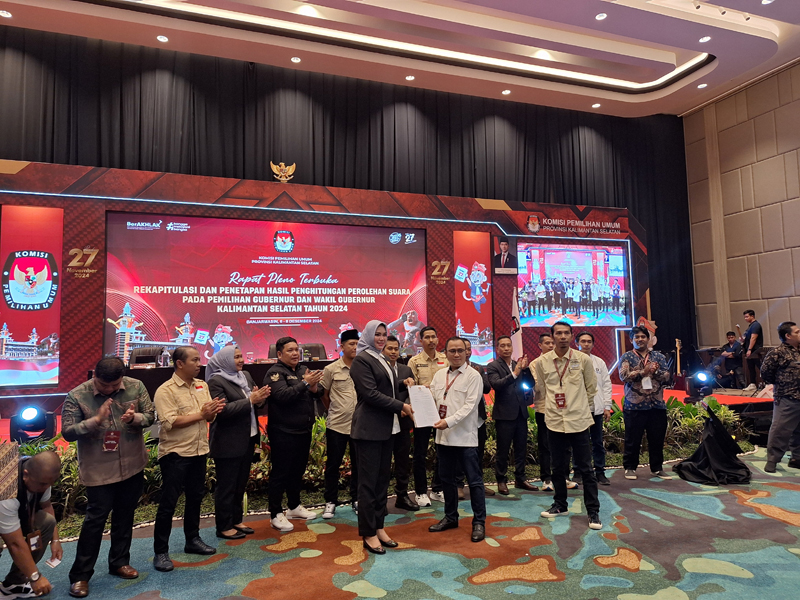 KPU: Muhidin-Hasnur Pemenang Pilgub Kalsel – Mata Banua Online KPU: Muhidin-Hasnur Pemenang Pilgub Kalsel – Mata Banua Online